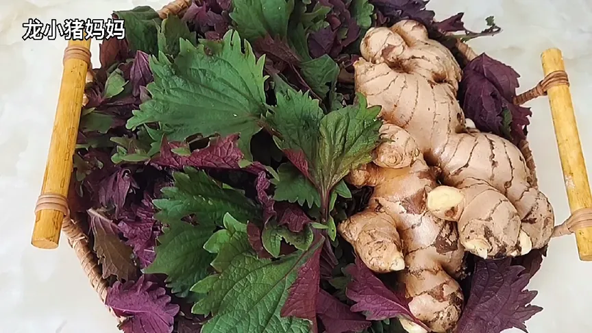 紫苏叶加姜真神奇,没想到作用这么历害,即省钱又实用,值得收藏