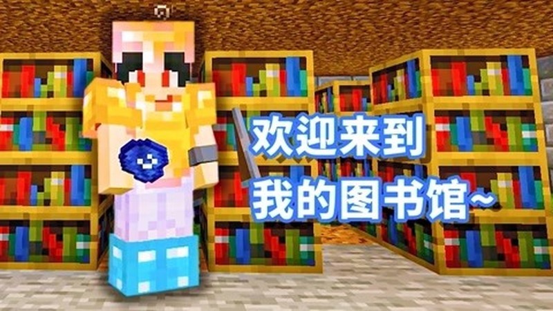 我的世界生存:野外冒险生活结束,回家修建附魔台书架