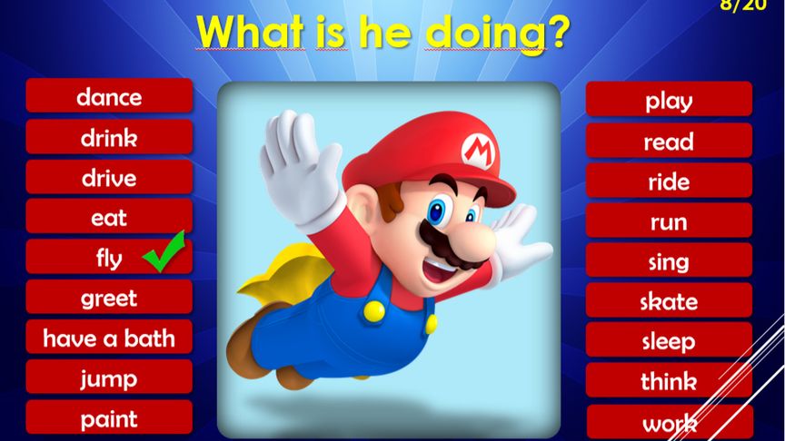 英语时态:现在进行时很难吗?游戏导入让课堂效果事半功倍