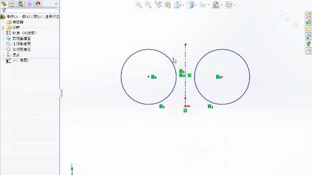动态镜像草图实体 solidworks高级应用