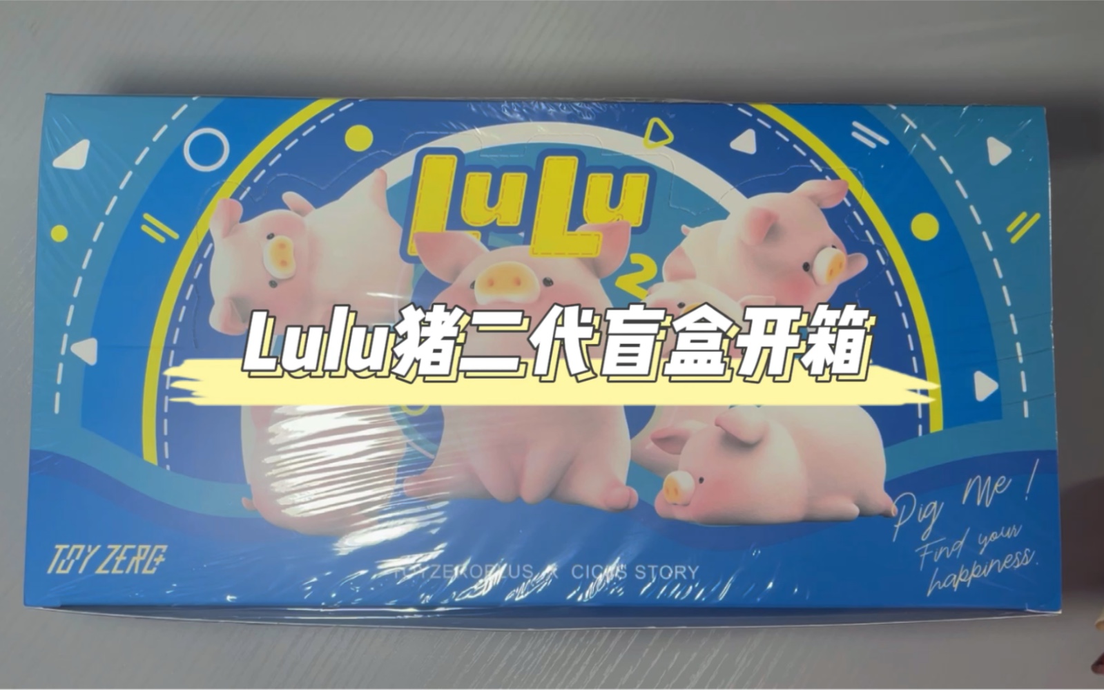 Lulu猪二代盲盒开箱 | 心心念念的大隐藏出现了吗?