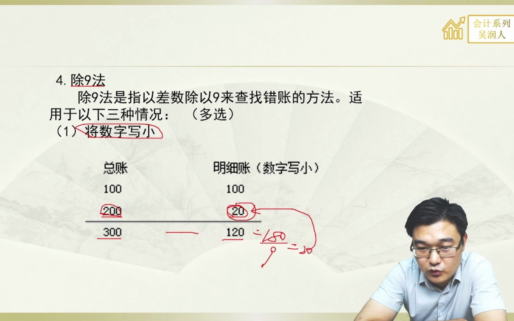 第七章会计账簿第五节错账查找与更正方法