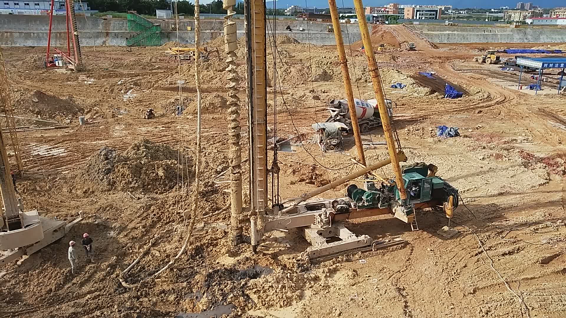 基坑 群桩打桩顺序