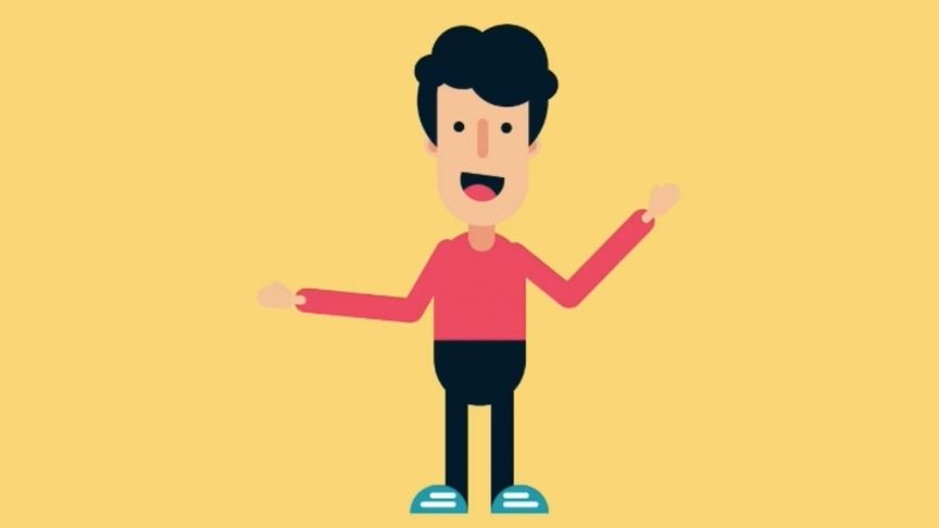 如何用PPT绘制简单的卡通人物?5分钟的视频教程好玩又易学!