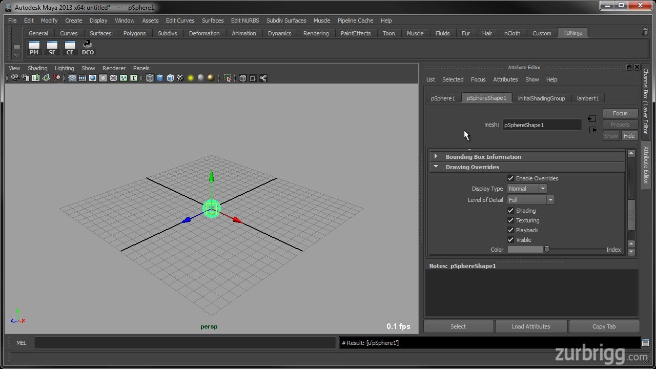 ...Python 脚本修改物体颜色教程 Chris Zurbrigg - Maya Python - Display ...