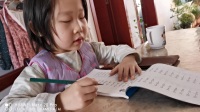 20200218补习二十以内加减法,做口算题卡。
