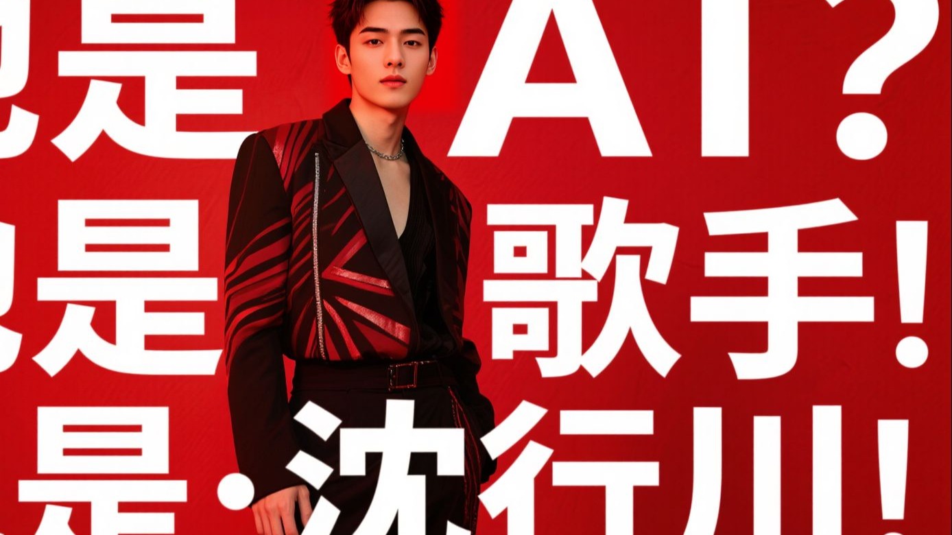 ...歌手?多重身份谜题揭晓——沈行川首曝 | 虚拟歌手 | AI偶像 | 数字人