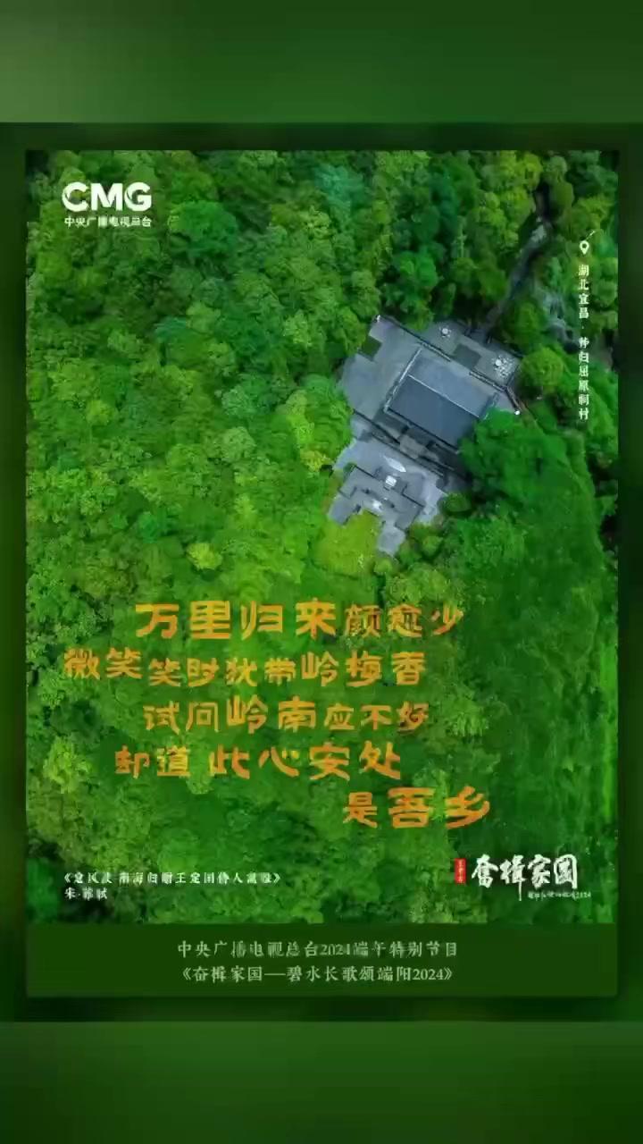 中央广播电视总台端午特别节目《奋楫家国--碧水长歌颂端阳2024》将...