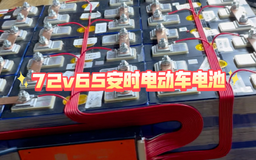 72v65Ah电动车电池