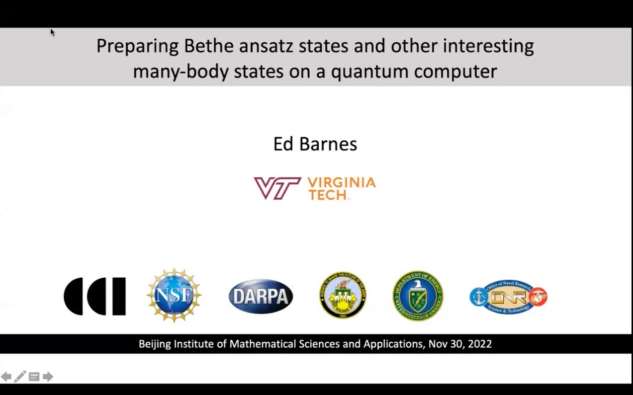 Barnes - Preparing Bethe ansatz states and other interesting many-...