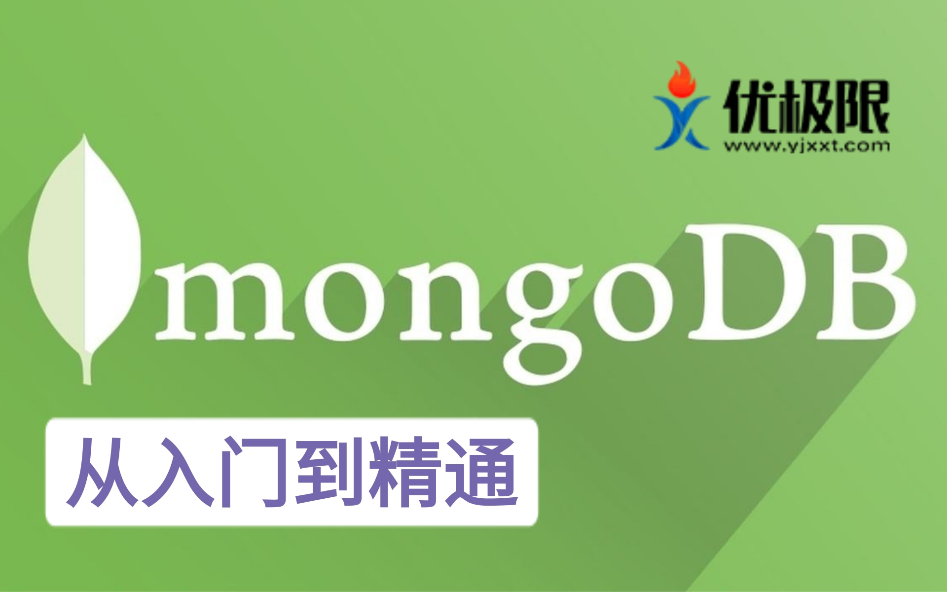 优极限-MongoDB数据库全套教程_带你轻松搞定MONGODB【从入门...