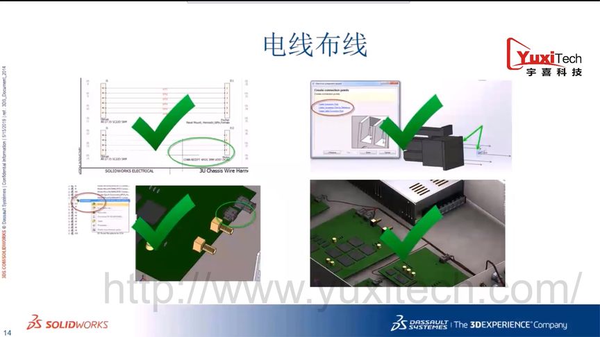 SOLIDWORKS electrical 电线、电缆、线束设计