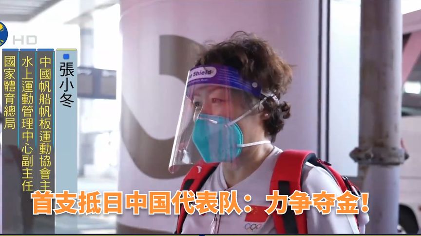 凤凰记者独家采访首支抵日中国代表队:“向金牌冲击!”