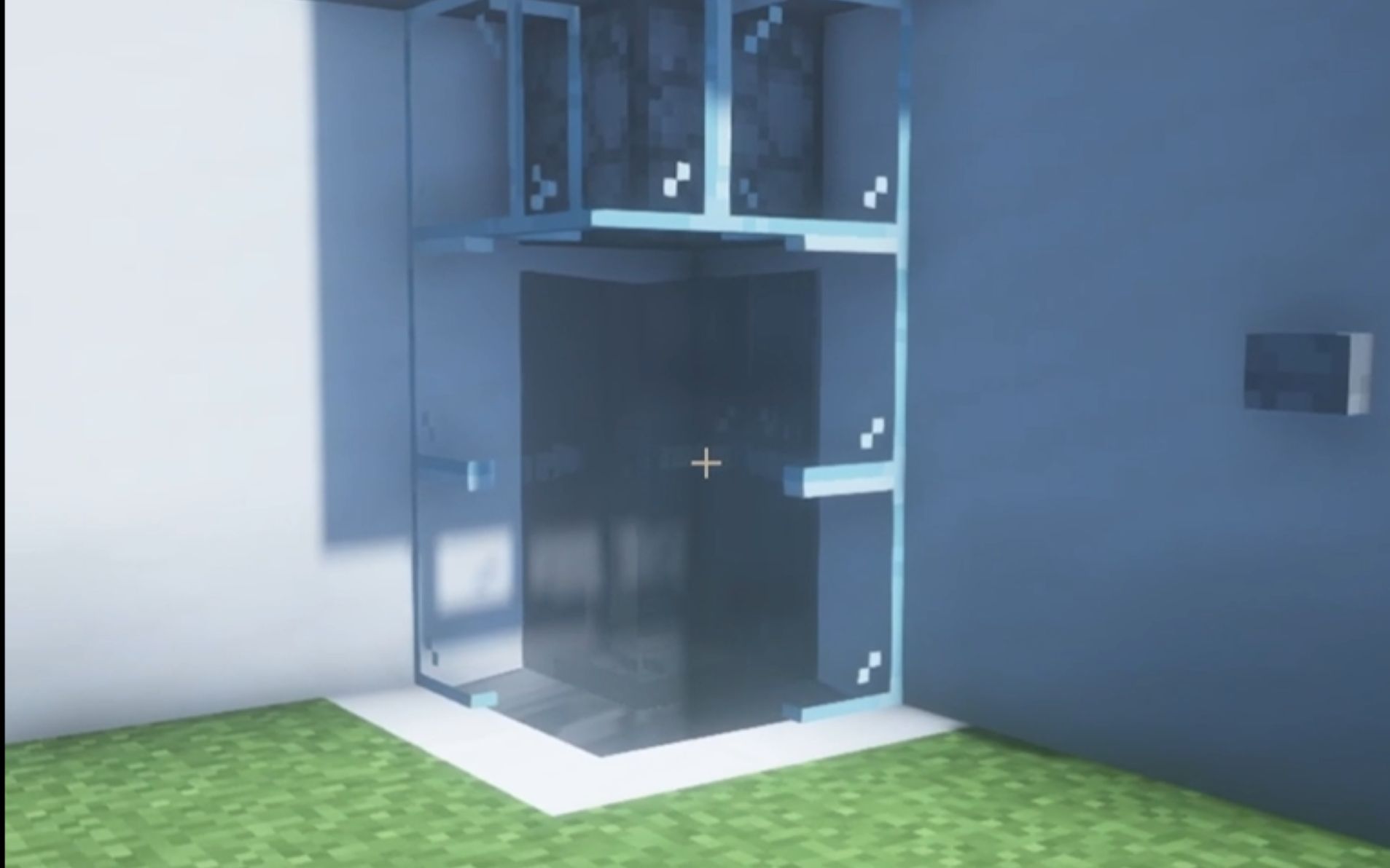 【Minecfraft】教你做一个洗澡间_我的世界