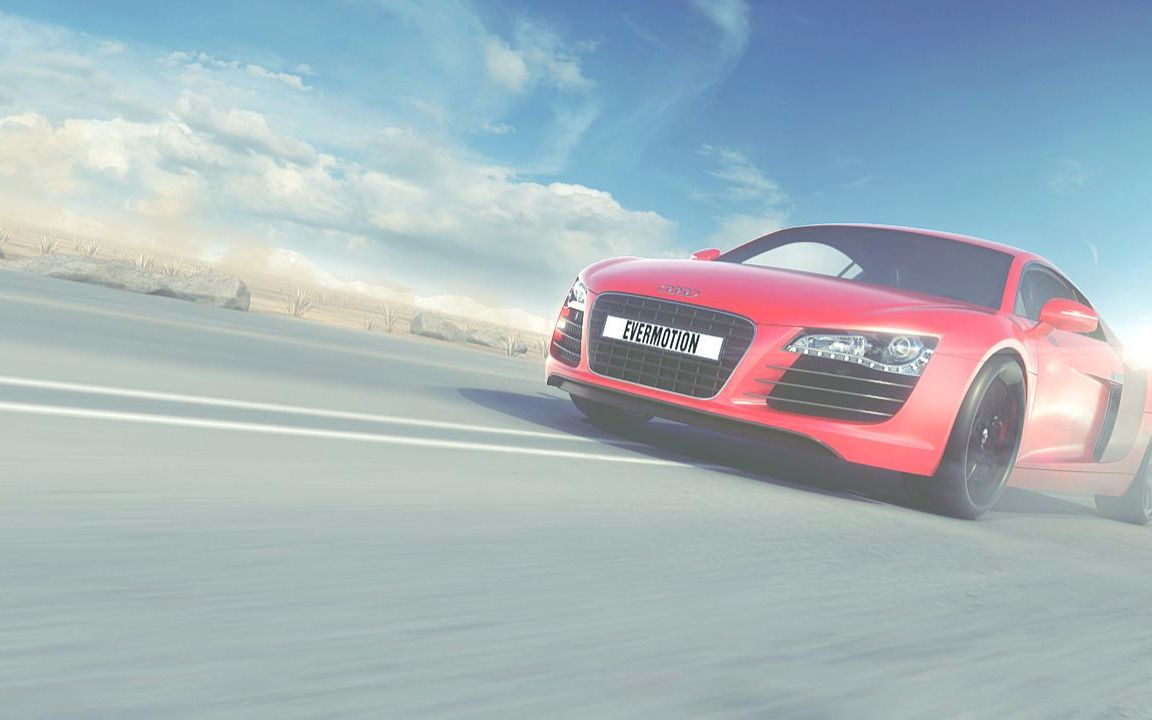 C4D教程——汽车广告动画渲染案例(一)