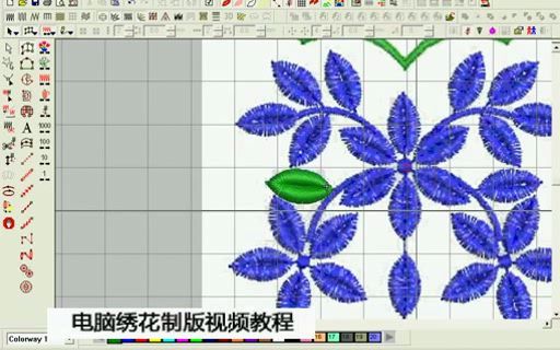 wilcom绣花制版软件视频教程-威尔克姆9.0视频教程_0