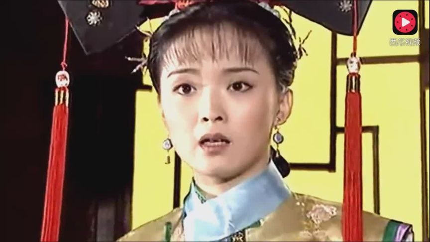 《还珠格格》老佛爷问晴儿对香妃变蝴蝶飞走的看法,这演技真到位