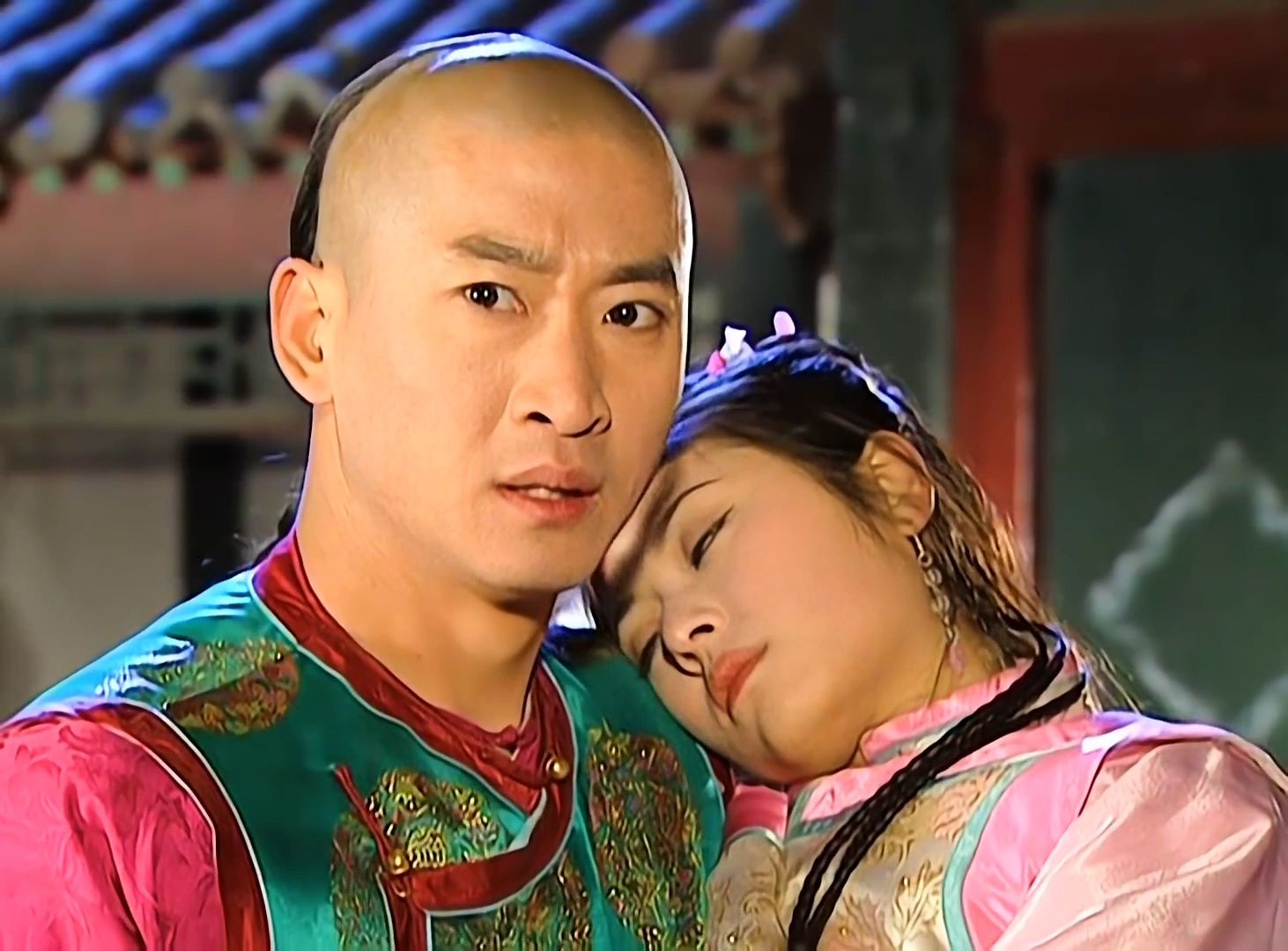 ...紫薇被救回来了 小燕子犯了错端茶送水不敢吭声 还珠格格 第二部 37-2