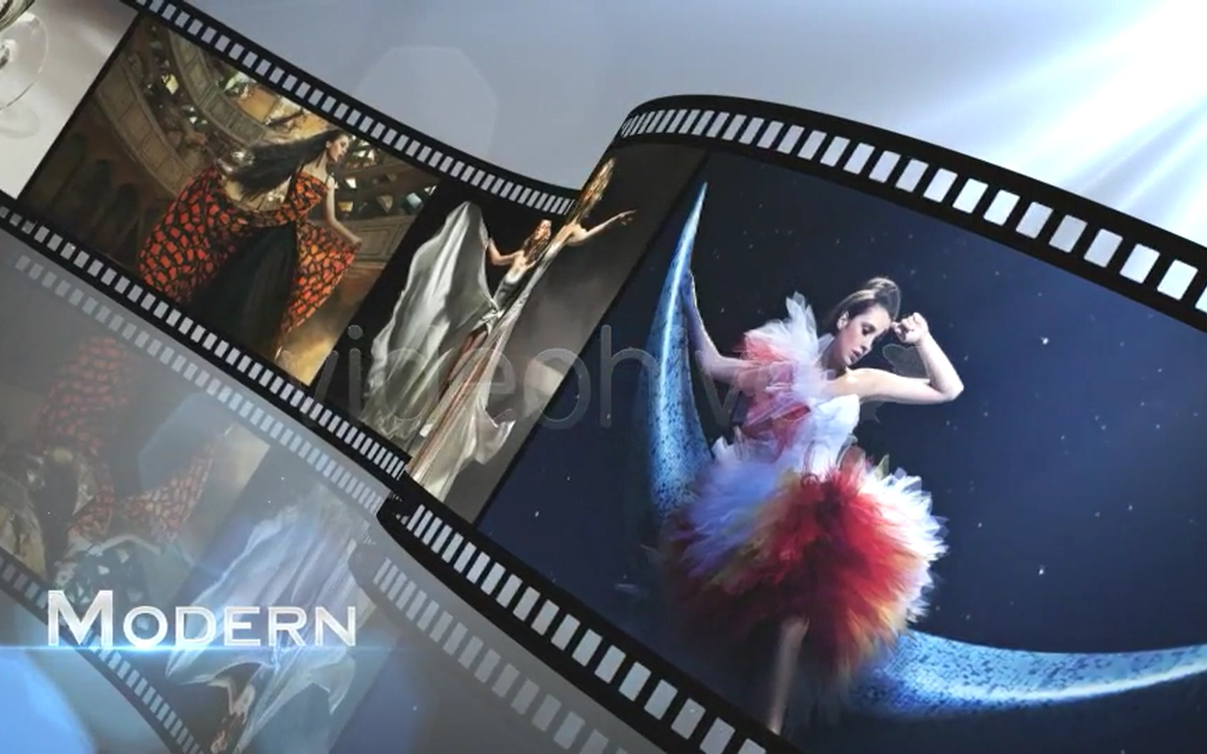 AE模板-老胶卷特效的人物视频展示幻灯片视频模板电影解说片头电影...