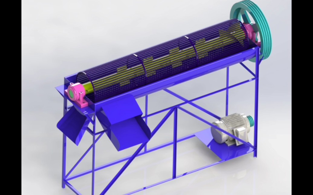 玉米脱粒机结构设计
