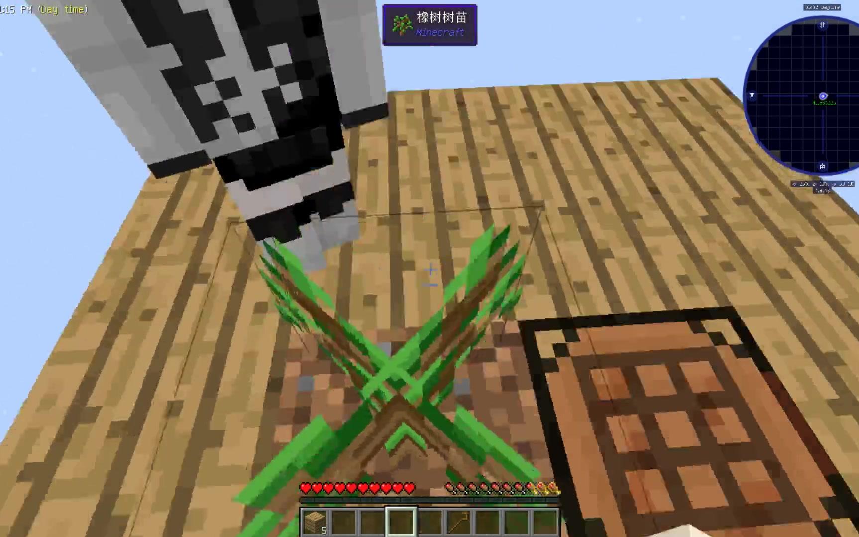 [我的世界]★天空工厂空岛生存★第一期只有一棵树一个泥土怎么空岛?