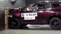 广汽本田皓影完成C-NCAP正面100%碰撞测试，一不小心把墙“撞坏”