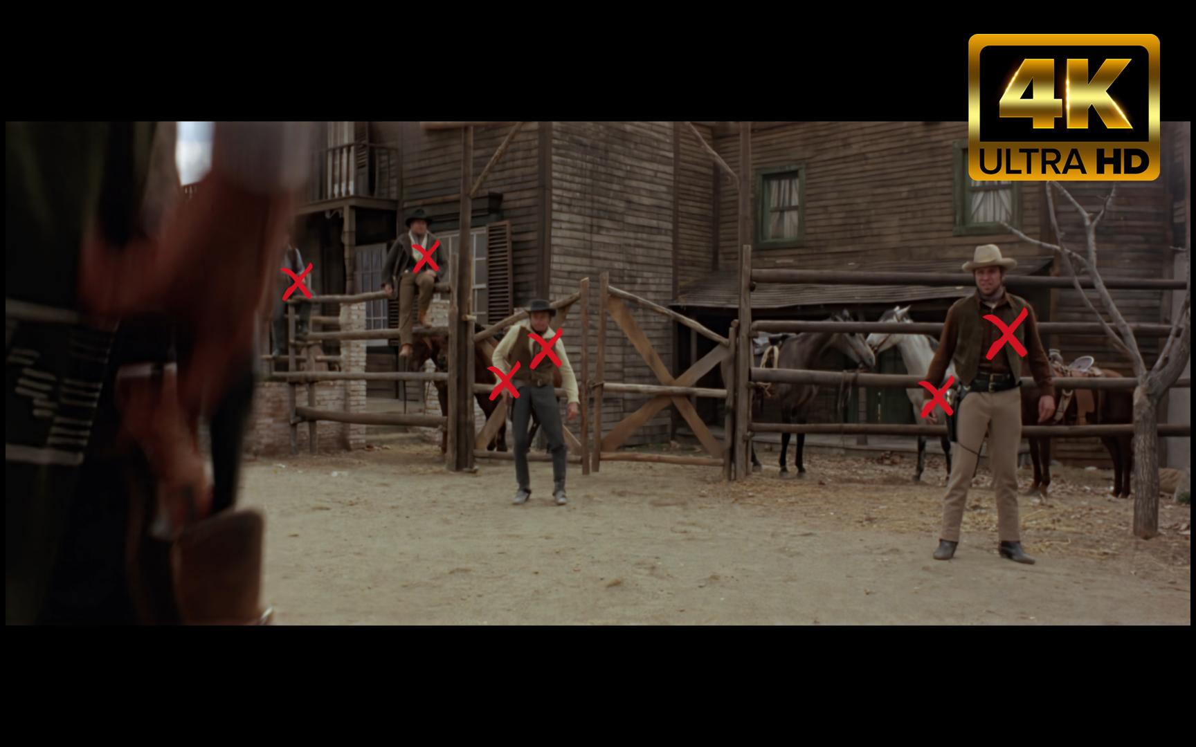 【4K】超清修复《荒野大镖客》经典名场面——午时已到!
