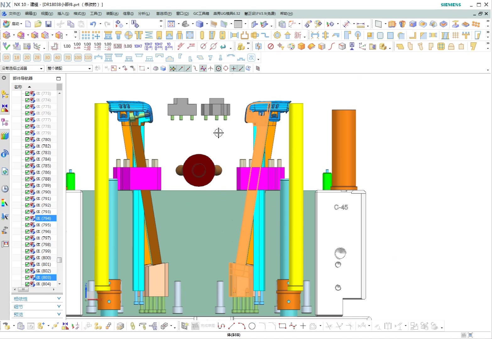 UG塑胶模具设计教程:模具斜斜顶结构设计原理与组成部分