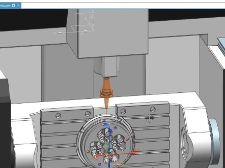 挤压模具多轴刻字编程