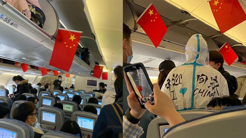 4架撤侨包机平安回国,少数中国人还留在乌克兰,使馆喊大家快走