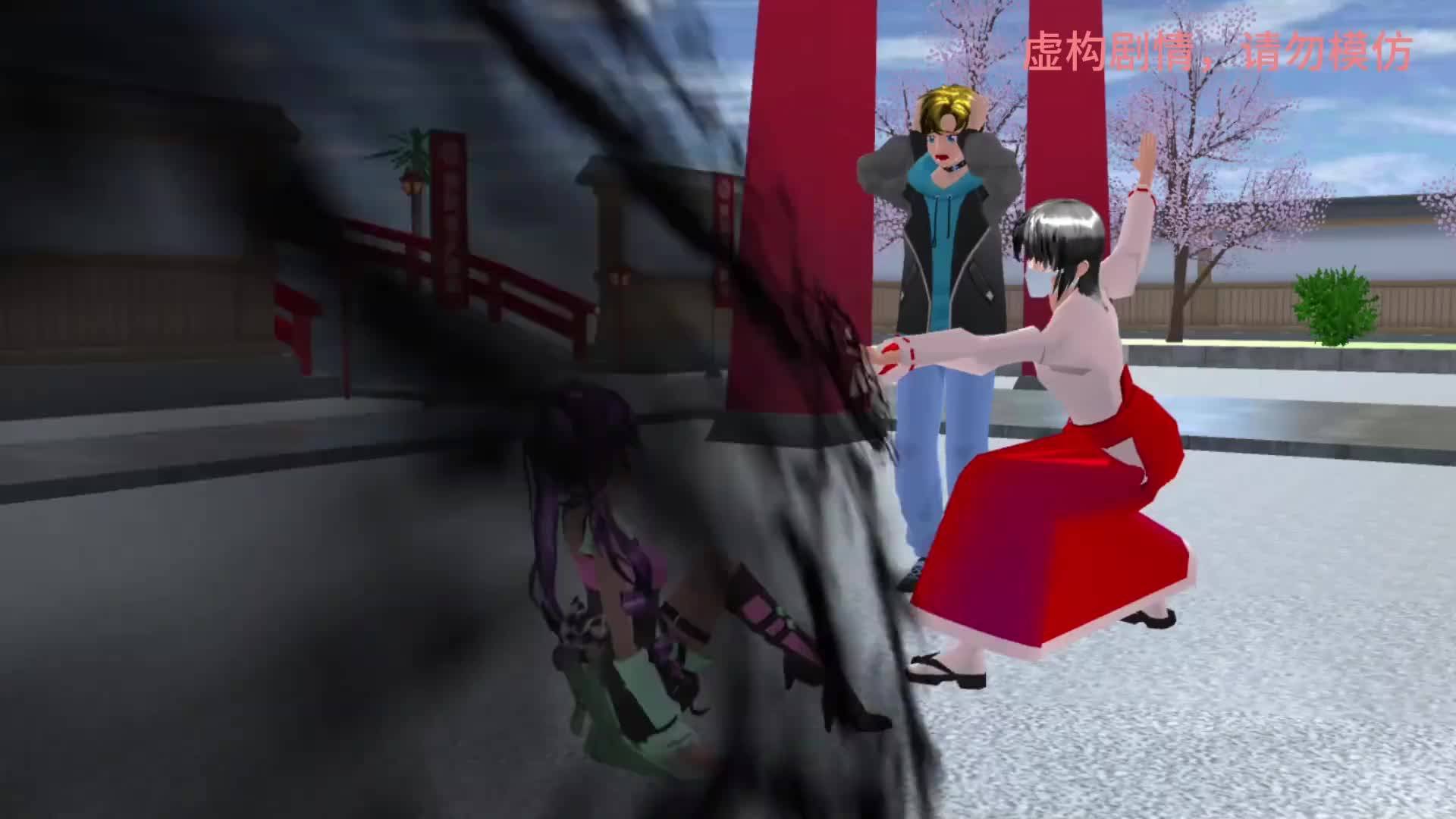 樱花校园模拟器:穿越者的爱情