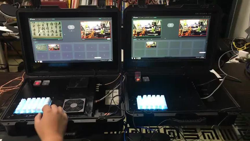 你见过两套导播台能做主副导播台使用的吗?是串联起来