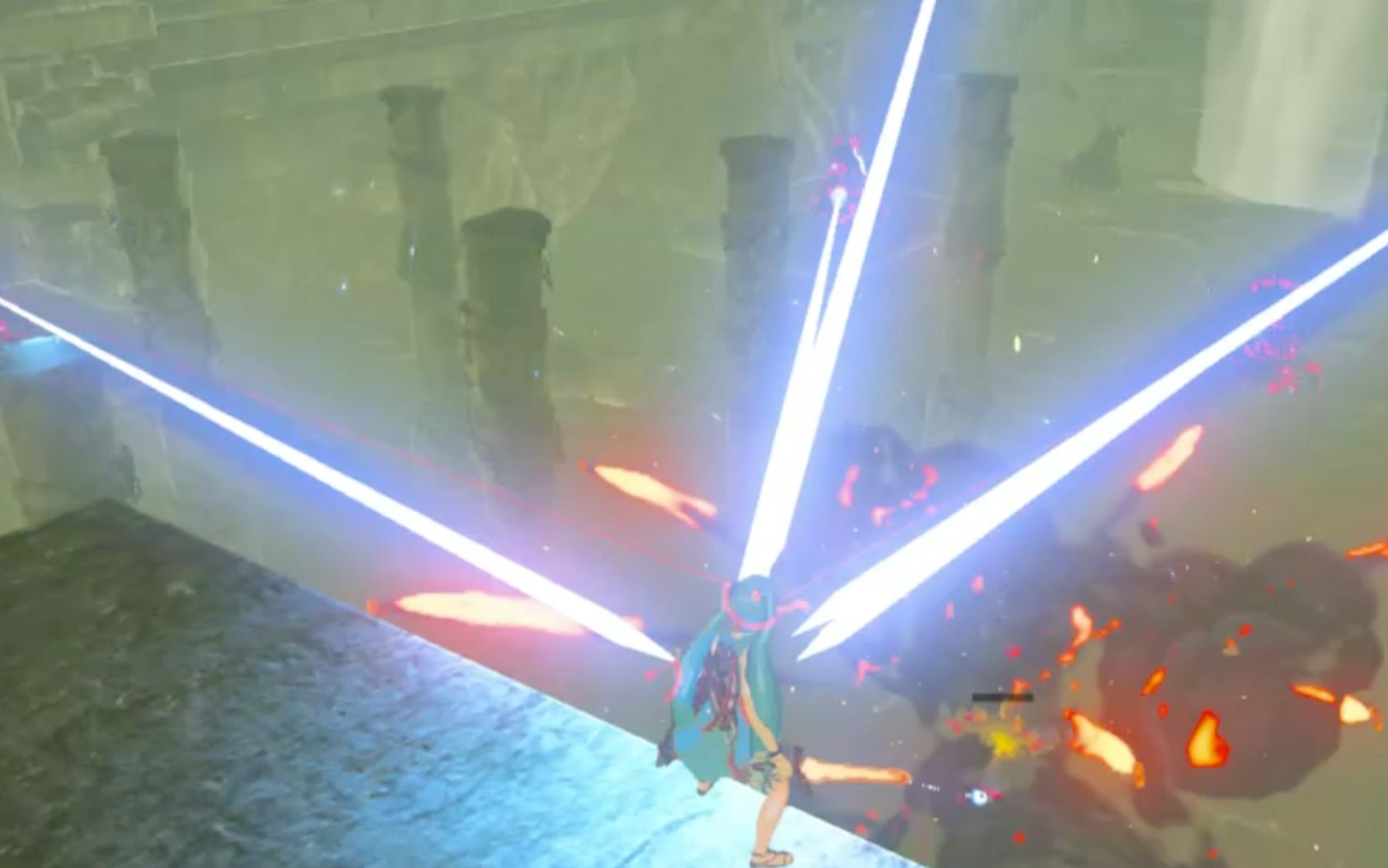 [塞尔达传说][旷野之息][盾反后摇][切换取消] 练习场地介绍-简单应用...