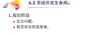 第二节 系统开发生命周期