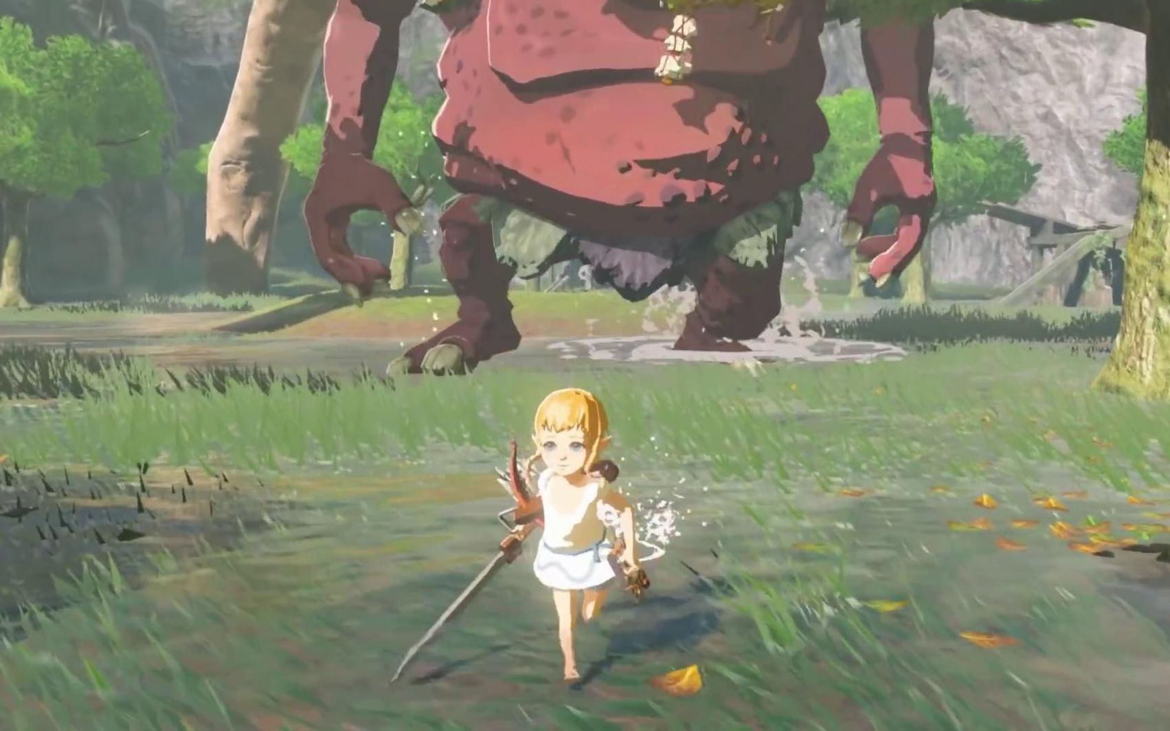 童年版林克登场-塞尔达传说荒野之息