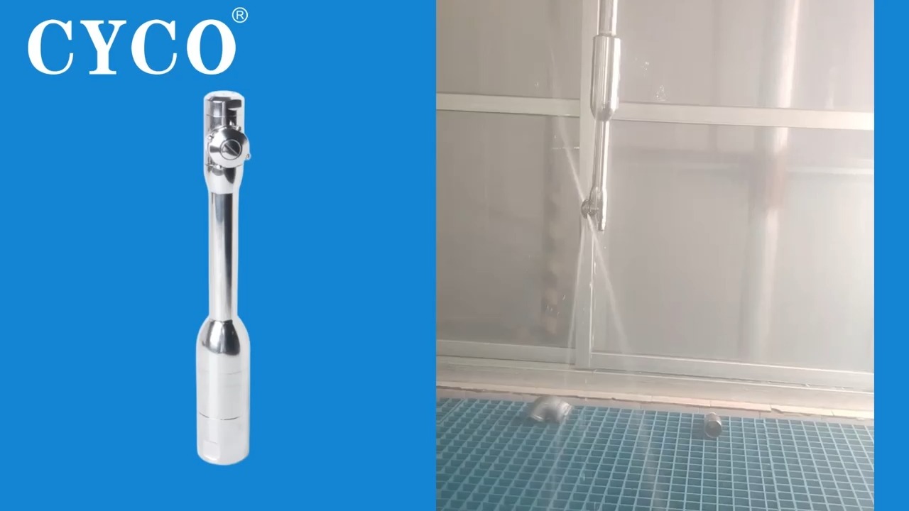 长原CY02三维旋转洗罐器反应釜清洗球-开口小的罐体容器清洗头