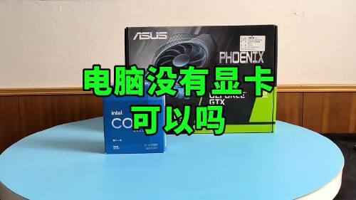 电脑没有显卡可以吗?