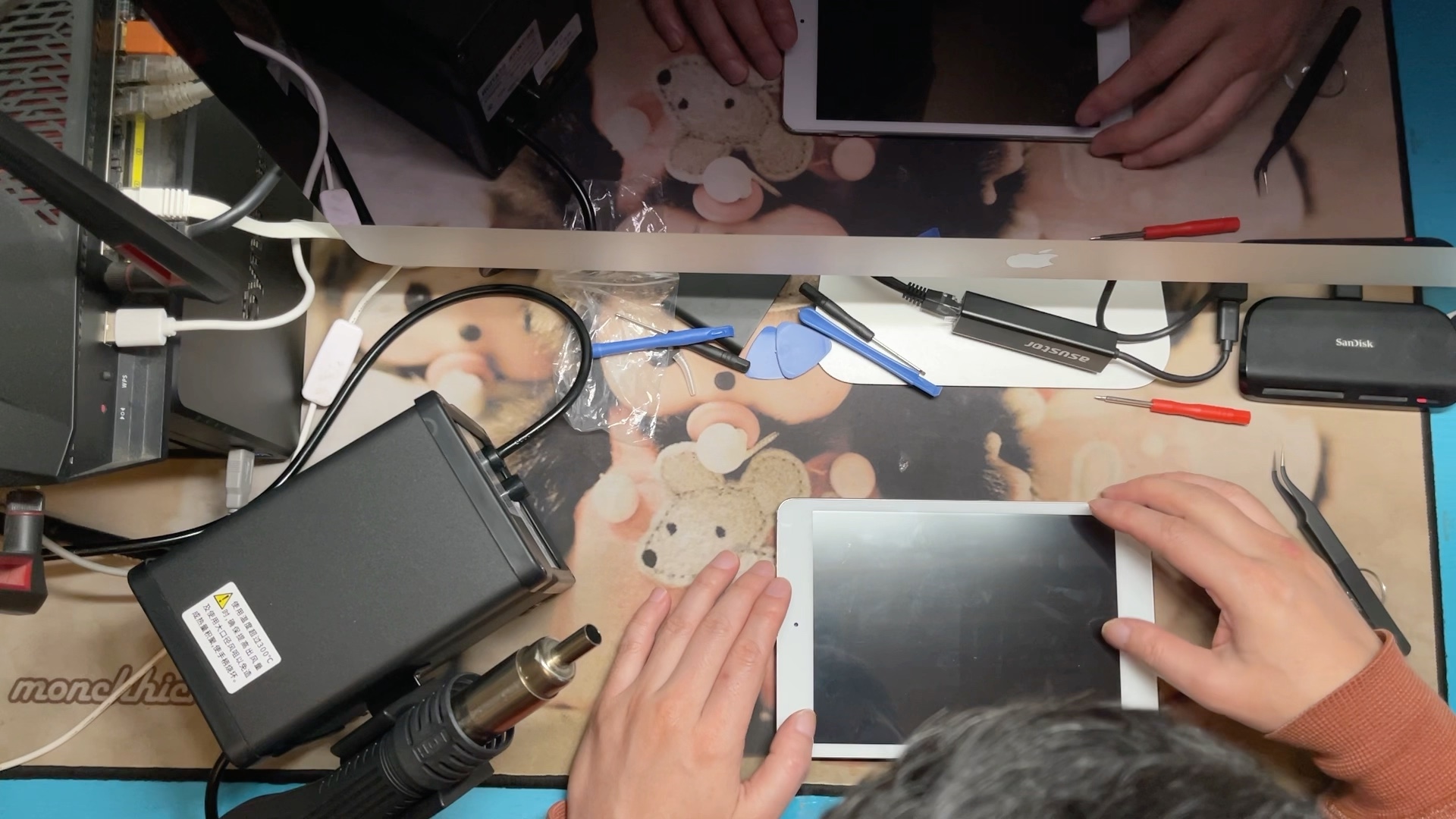 Pad mini2更换液晶屏全过程