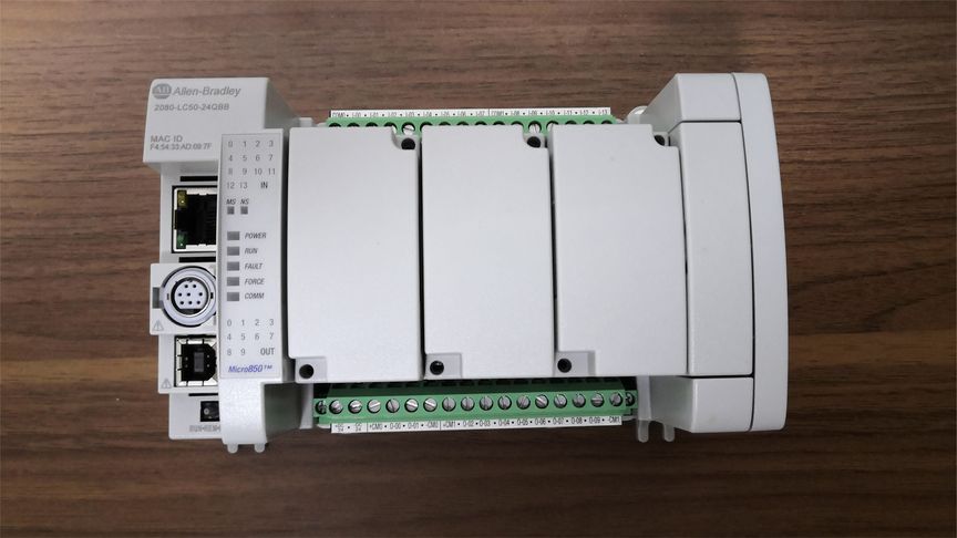 罗克韦尔AB Micro850实现Modbus RTU串口通信从站视频教程
