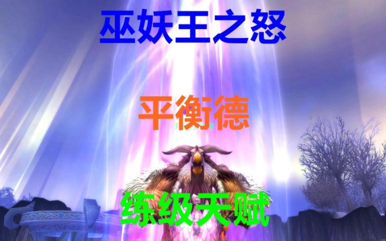 巫妖王之怒怀旧服 鸟德练级天赋推荐 魔兽世界WLK 咕咕升级天赋分享 ...