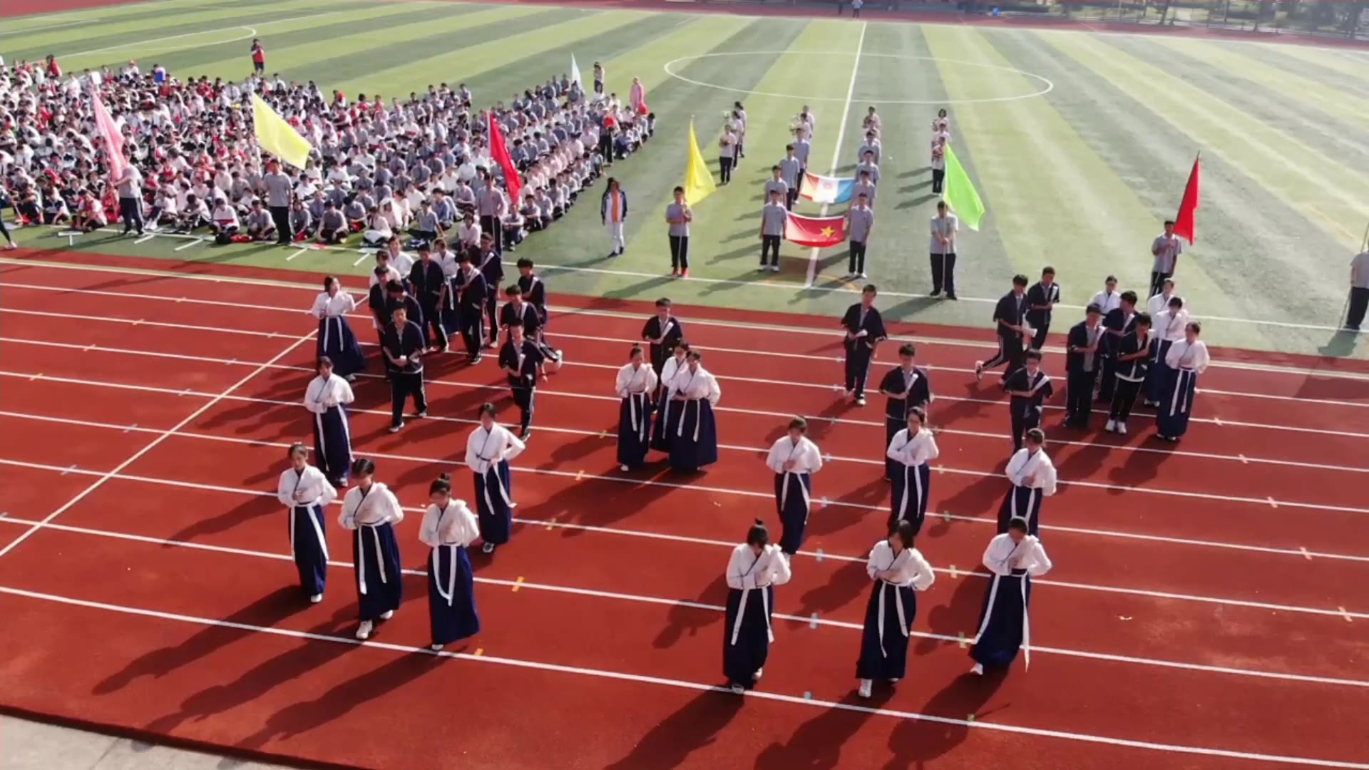 【上海市金山中学】2021届七班运动会入场式表演