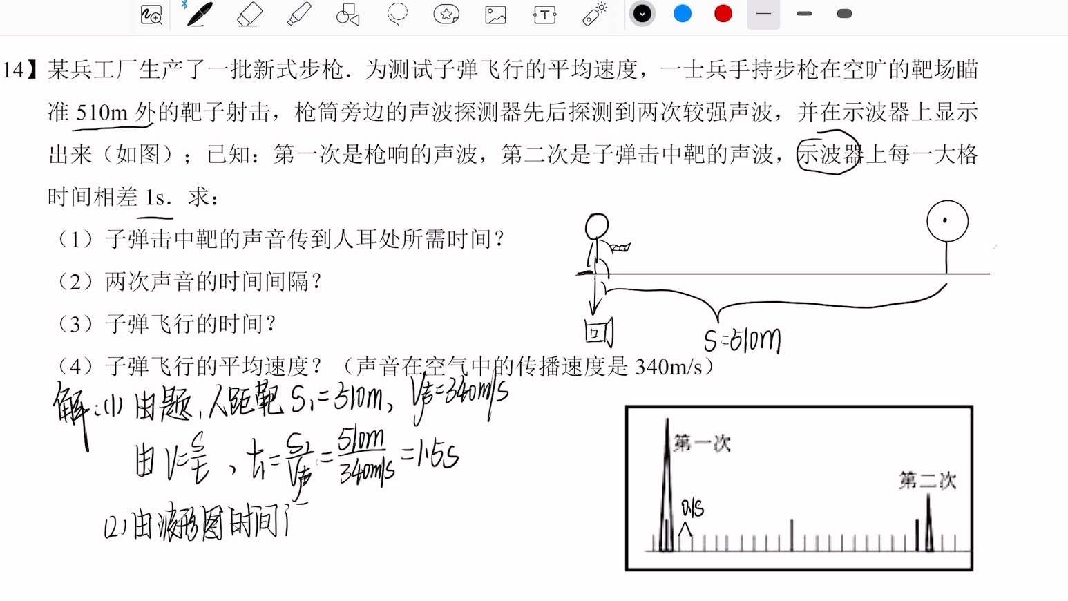 八上物理-运动学计算核心思路