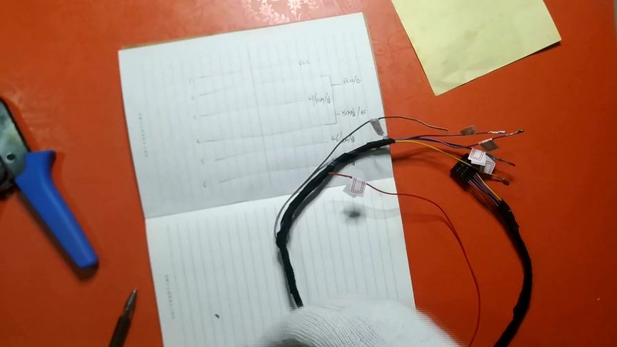 15-17款朗逸定速巡航线束的制作