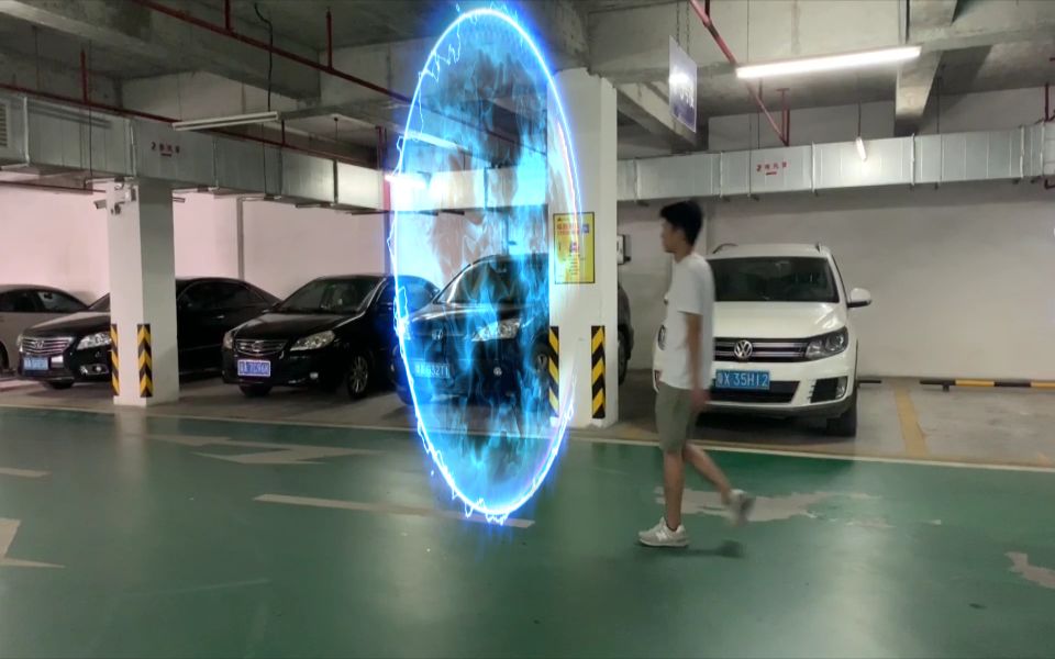 AE特效教程 零基础快速学会传送门特效