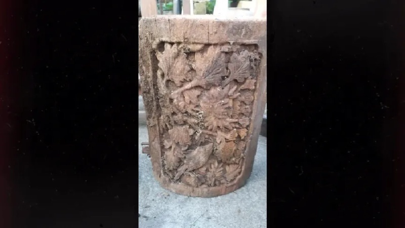 这是樟木老雕件还是沉香