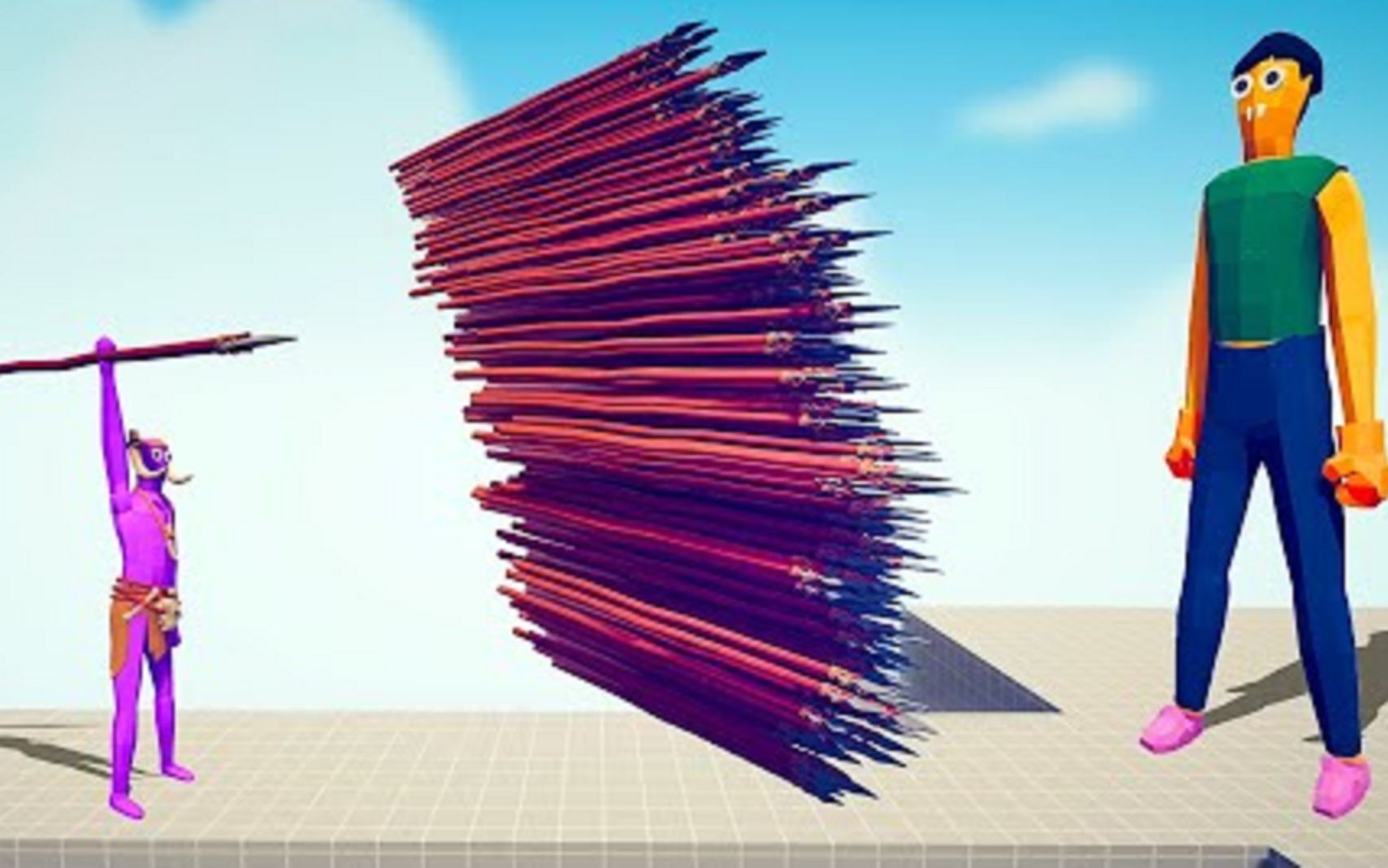 全面战争模拟器：爆笑对决，巨人诺布对抗每一位神！