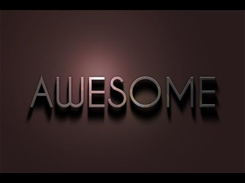 如何在Photoshop CS5、CS6|Photoshop中制作三维文字效果