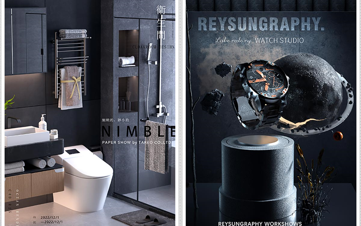 老梦推荐:大师级渲染宝典《C4D Octane Render 2022》从入门到精通...