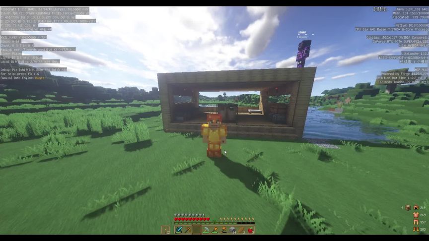 寻找建造虚无传送门的必要物资-远古岩石 Minecraft❤虚无世界3