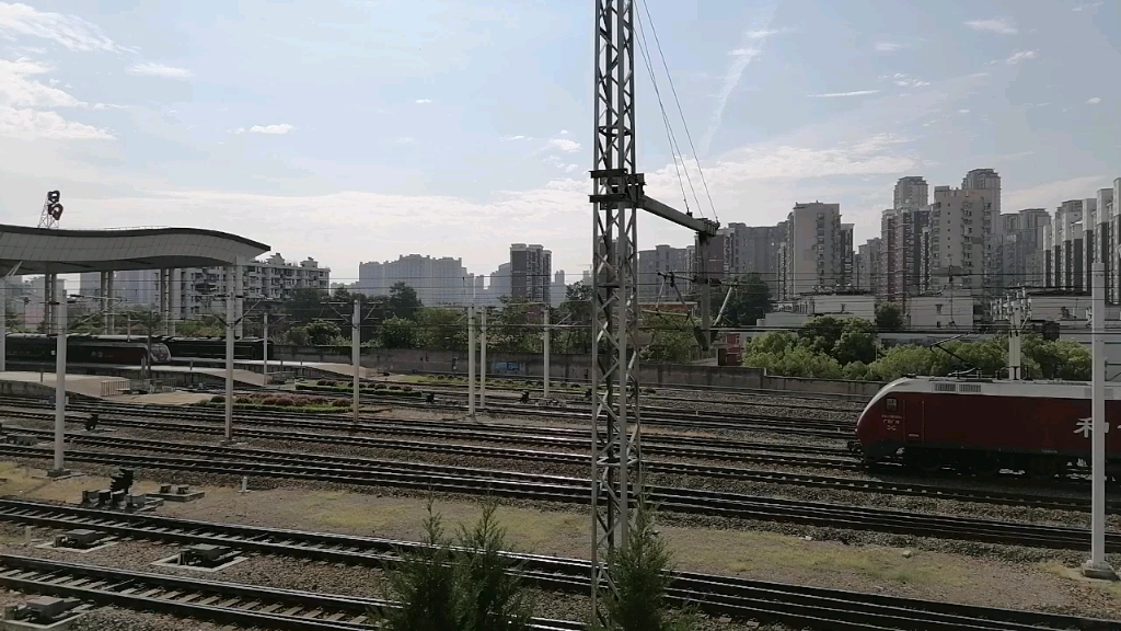 T96次列车的车底回送出武昌站